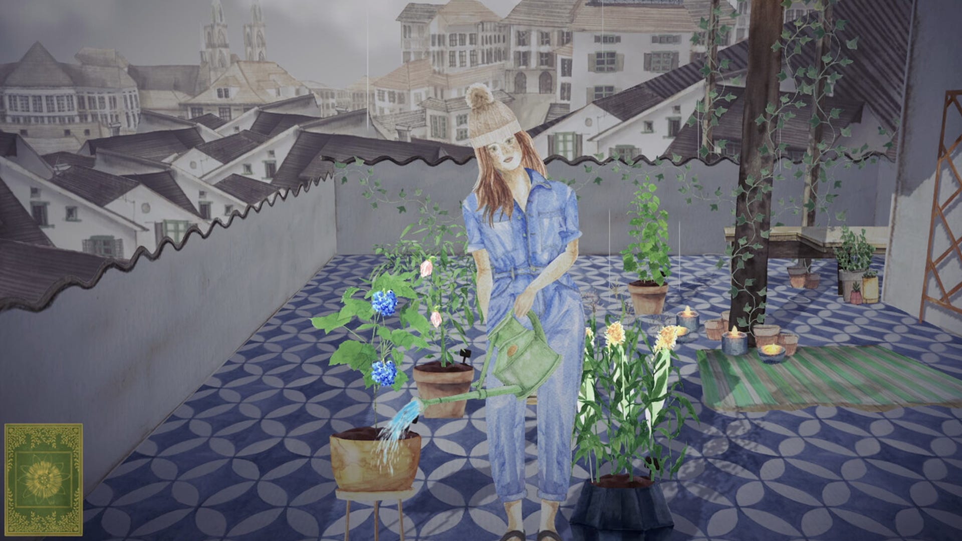 Balcony gardening sim Pocket Oasis has a beautiful hand-painted look ...