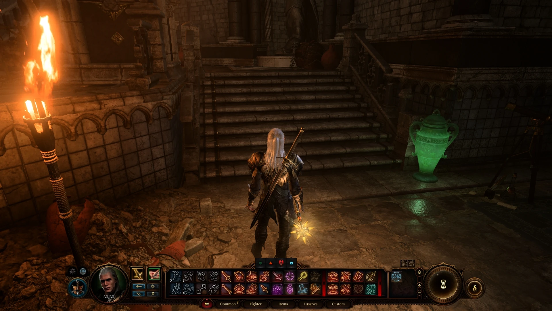 Baldur's Gate 3 Clean HUD